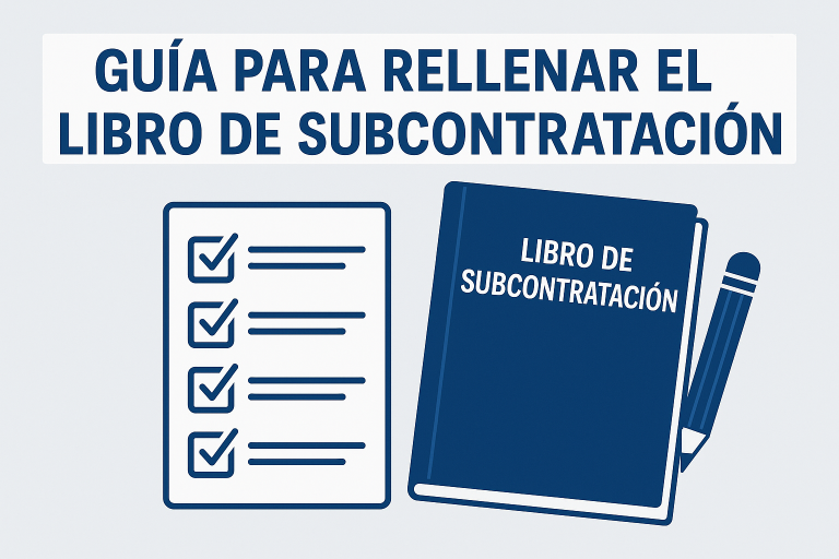 Cómo Rellenar el Libro de Subcontratación Paso a Paso (2025)